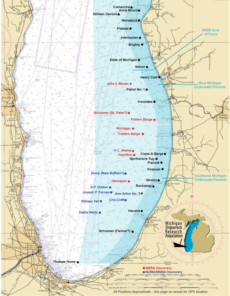 Shipwrecks – Found | Michigan Shipwreck Research Association